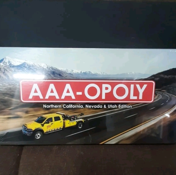 Games | New Aaaopoly Celebrating California Nevada Utah Monopoly Like ...